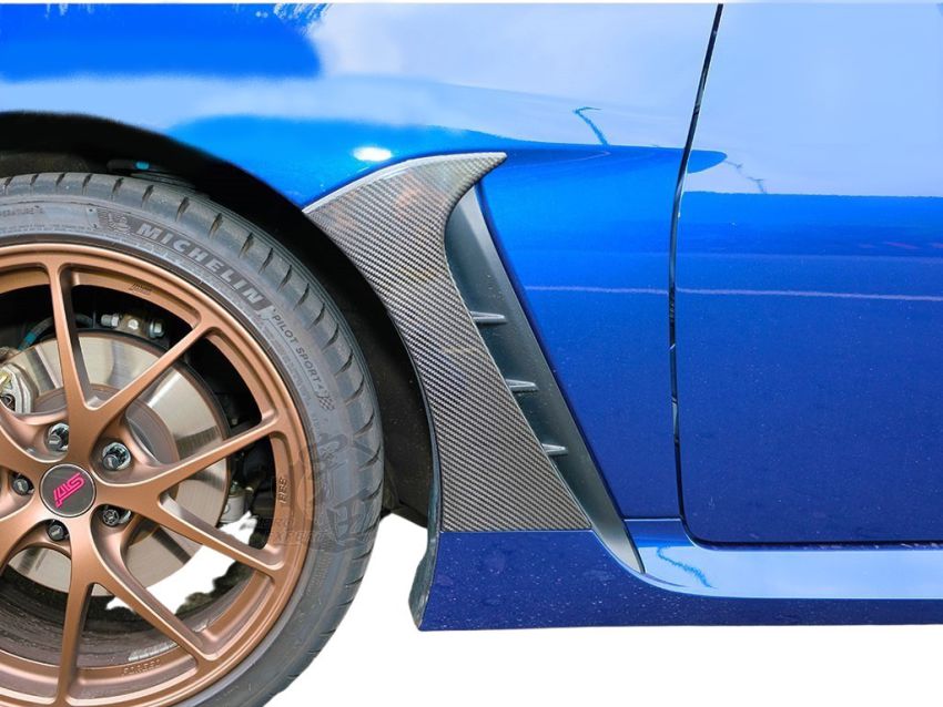 GR86 22- FENDER VENTS (2PCS) DRY CARBON