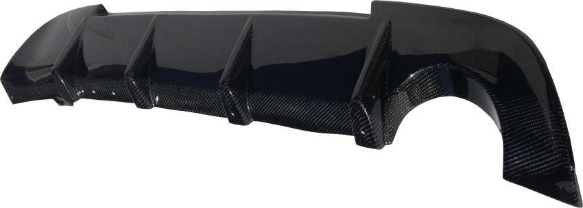 Mitsubishi Lancer EVO IX 06/- Rear bumper carbon Diffuser