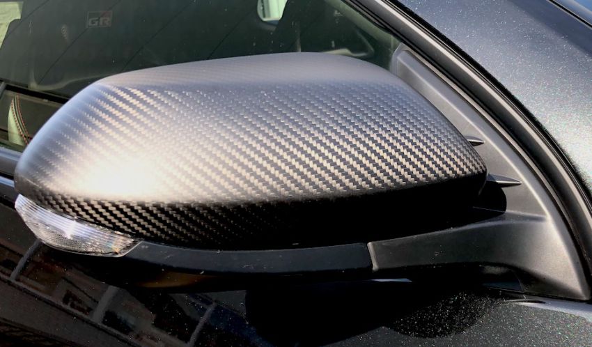 Toyota Yaris GR Carbon mirror covers