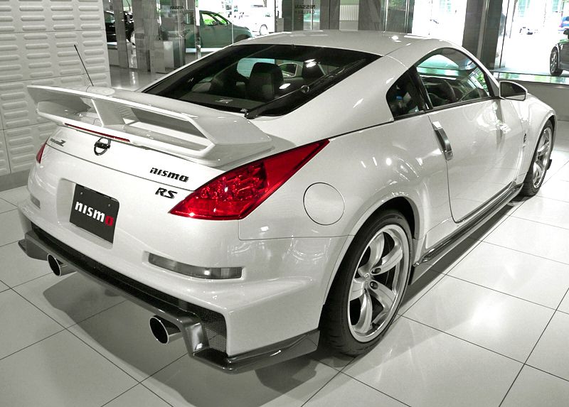 Nissan 350Z 03/- Z33 Rear spoiler NSM 380RS carbon